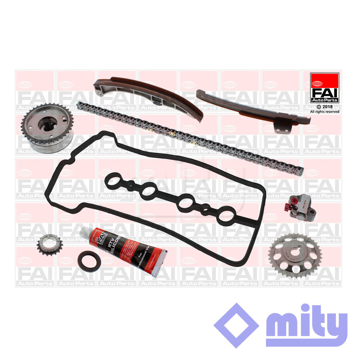 Fits Toyota Yaris 2012- Prius 2000- 1.5 Timing Chain Kit Mity ...