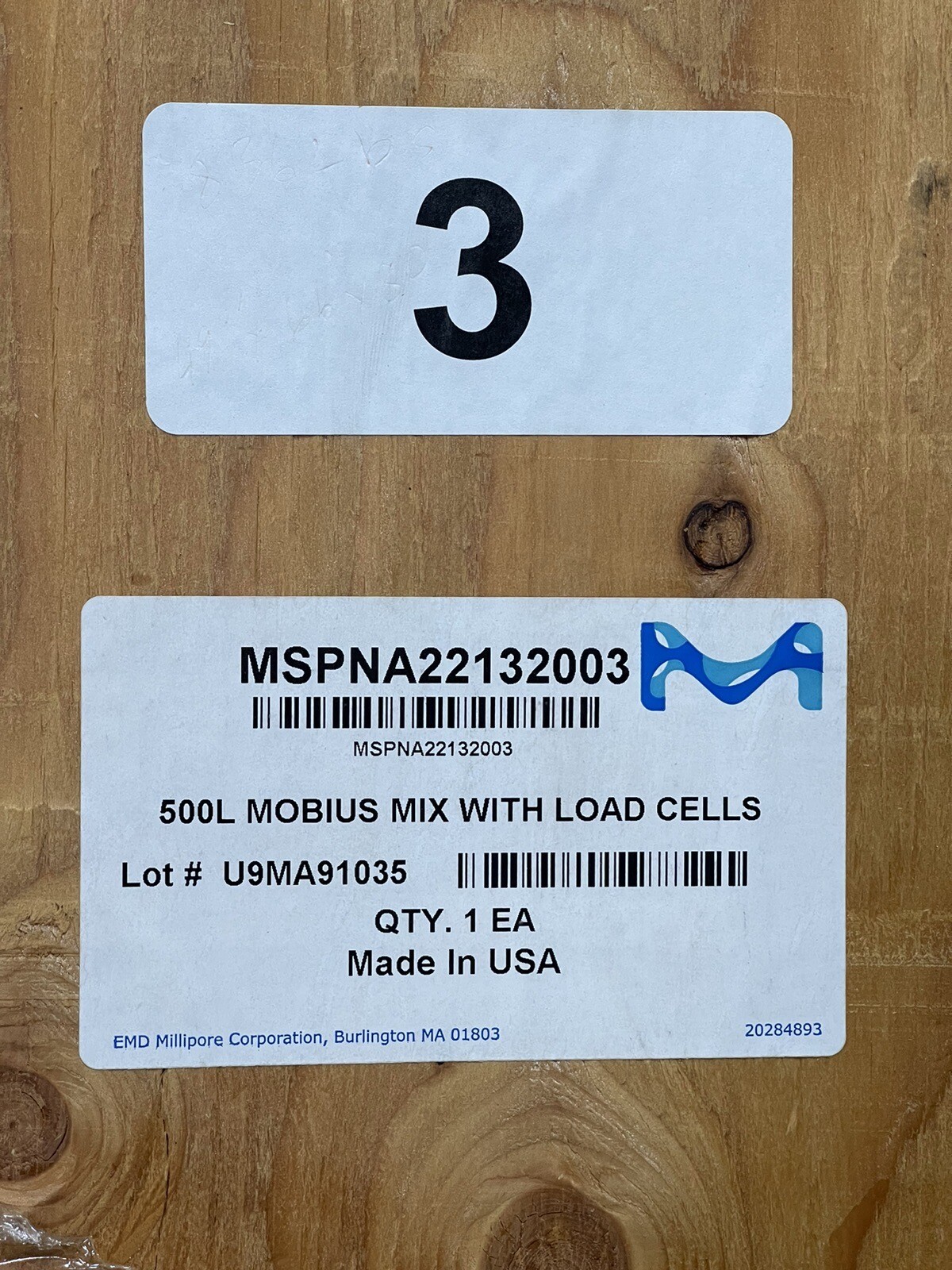 Millipore Mobius Power Mix 500 w/Load Cells 500L U9MA91035 | eBay