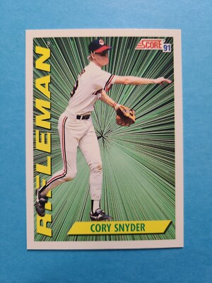 CORY SNYDER 1991 SCORE BASEBALL CARD # 695 F4026 | eBay