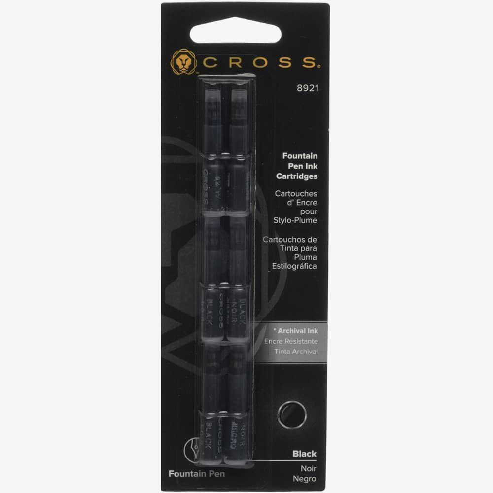 Cross Ink Cartridge Fountain Pen Refills Six Pack Home Office Student ...