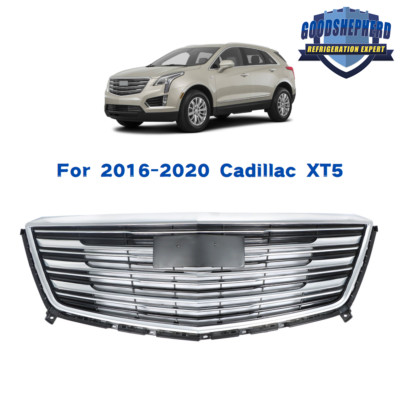 Chrome Front Bumper Upper Grille Grill For Cadillac XT5 2016 2017 2018 ...