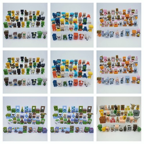 Kids Toys 36pcs Minecraft Cute Mini Action Figure | eBay UK