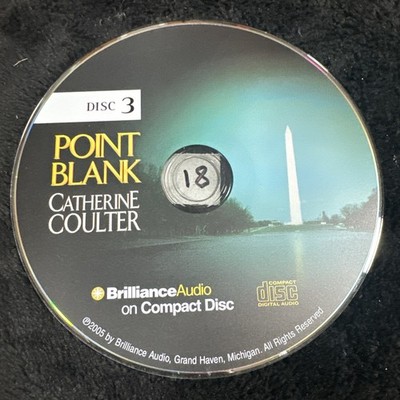 Point Blank - Catherine Coulter Audio CD 2005 Disc #3 | eBay