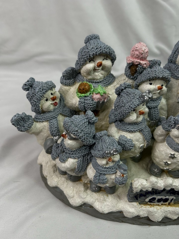 Vintage Snow Buddies Encore Group Family Reunion 2001 Snowman ...