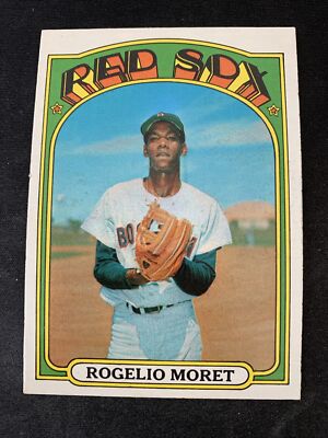 1972 Topps Baseball #113 Rogelio Moret Boston Red Sox | eBay