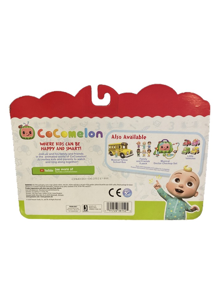 CoComelon CMW0030 Bath Fun Friends JJ, Fish & Turtle Bath Toy for 18m ...