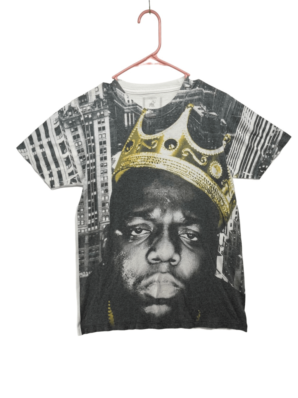 Notorious BIG T Shirt Biggie Graphic Small White Short Sleeve New York ...