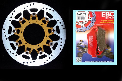 CCM 644 DS 2004 (DISC HAS 320mm O/D) EBC FRONT BRAKE DISC ROTOR & PADS ...