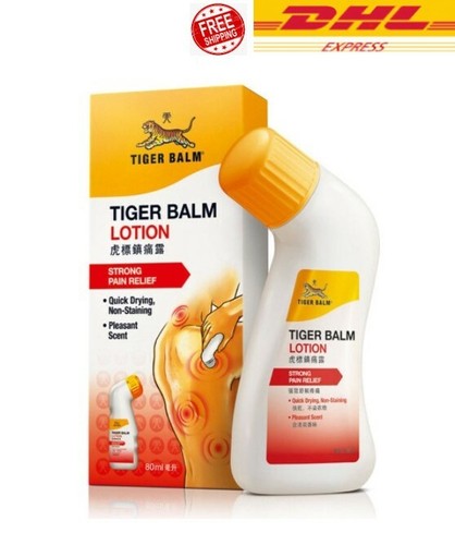 TIGER BALM Lotion 80ml Extra Strength Pain Relief Shoulder Back FREE ...