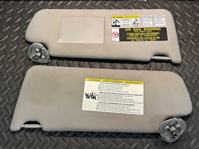 2008-2019 Toyota Sequoia Tundra Truck Gray Sun Visor | Left & Right ...