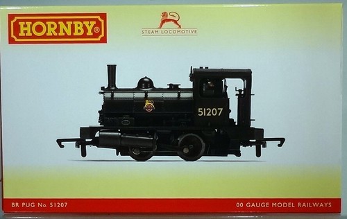 Hornby OO BR 0-4-0 Pug Steam Locomotive Code 8107-055 IN SHOP | eBay