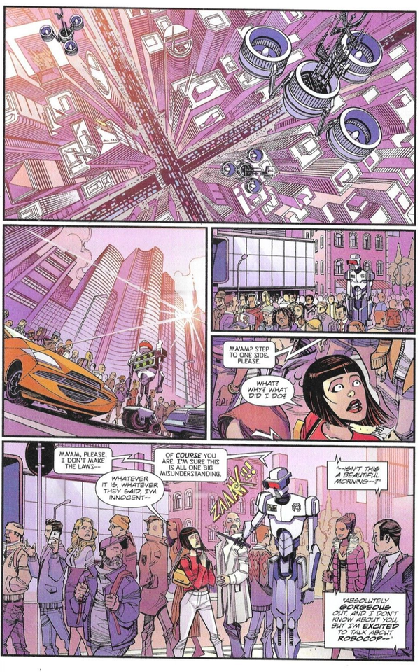 Robocop Comic 1 Citizens Arrest First Print Cover B Rubin Variant 2018 Wood Boom | eBay