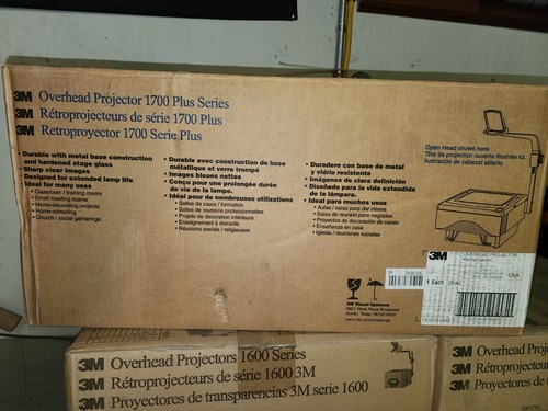 New In Sealed Box 3M OVERHEAD PROJECTOR 1700 Series - Model 1711 | eBay