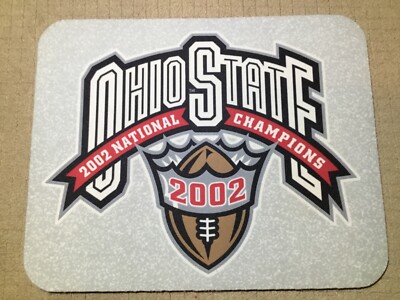 Ohio State University 2002 Football National Champions Mouse Pad NEW | eBay