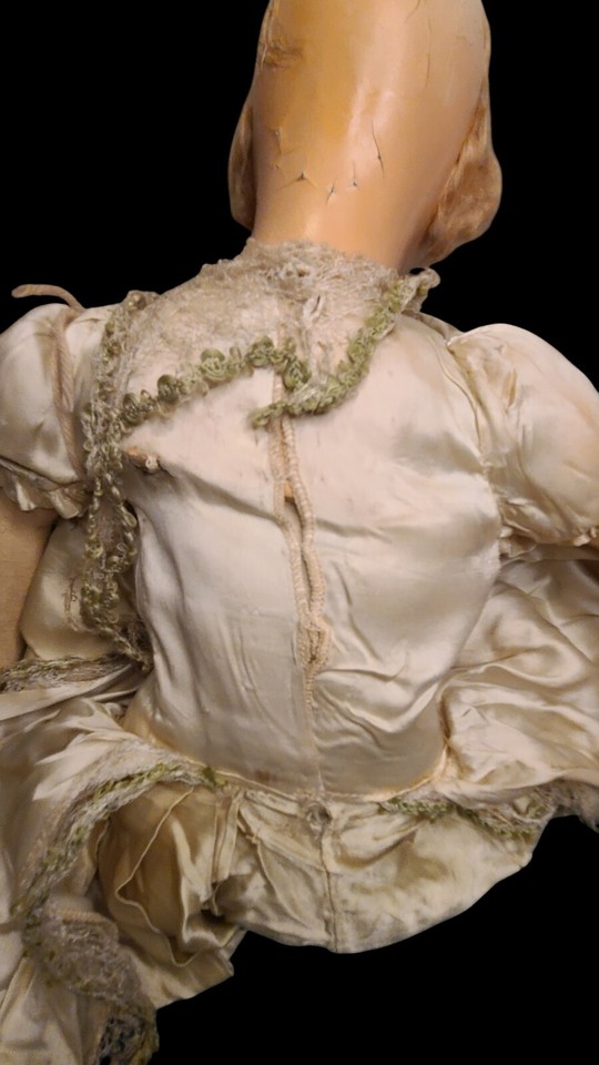 1920s DOLL ANTIQUE BOUDOIR DOLL 24" COMPOSITION FACE, CLOTH BODY | eBay