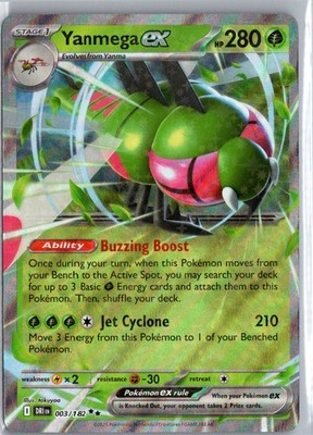 SV10: Destined Rivals #003/182 Yanmega ex Pokemon TCG | eBay
