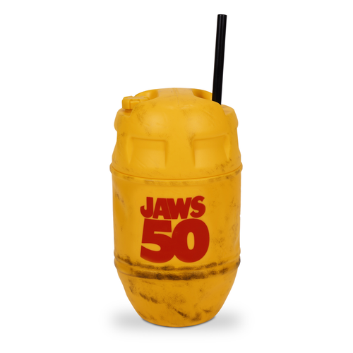 Jaws 50th Anniversary Barrel Cup W/ Straw | eBay
