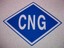 CNG Sticker / Decal for Compressed Natural Gas Vehicles not reflective ...