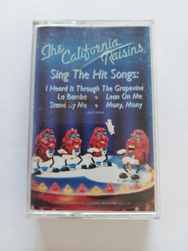 The California Raisins Sing the Hit Songs Used Cassette Tape 1987 | eBay