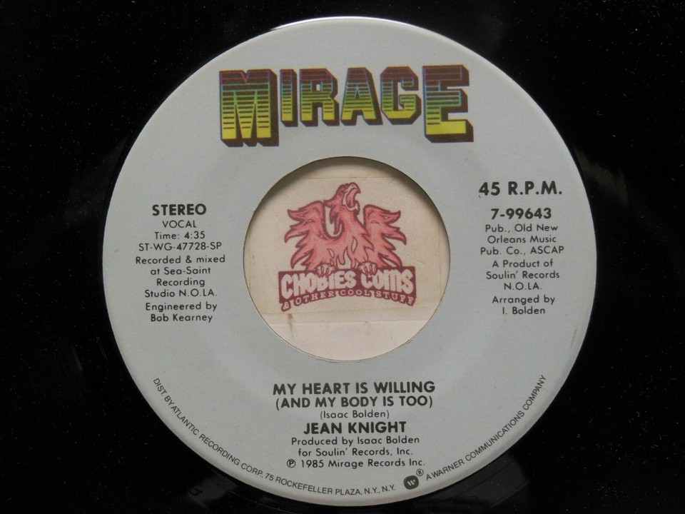 Jean Knight – My Toot Toot / My Heart Is Willing, 45 RPM VG+ (23B) | eBay