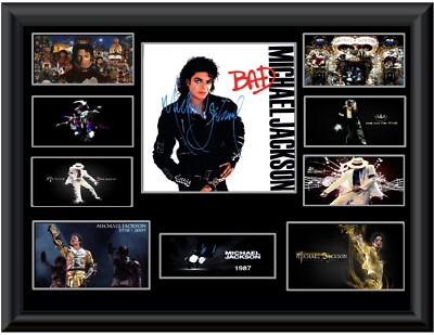 Michael Jackson Autographed "BAD" LP | eBay