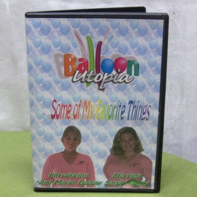 BALLOON UTOPIA instructional art creations DVD girls interest Sandi ...