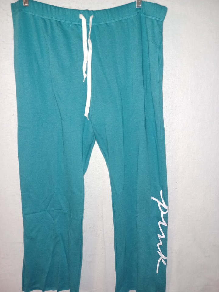 Victoria Secret PINK Sweatpants Boyfriend Wide Leg Pants XS S M L XL ...