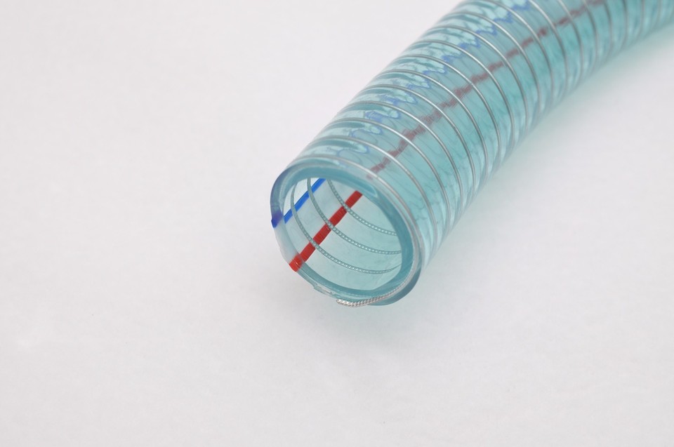 Log Splitter Suction Hose, 36" Length, 1" ID, w/Worm Gear Hose Clamps ...