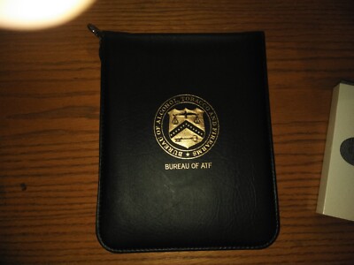 ATF Agent notebook, and desk supplies | eBay