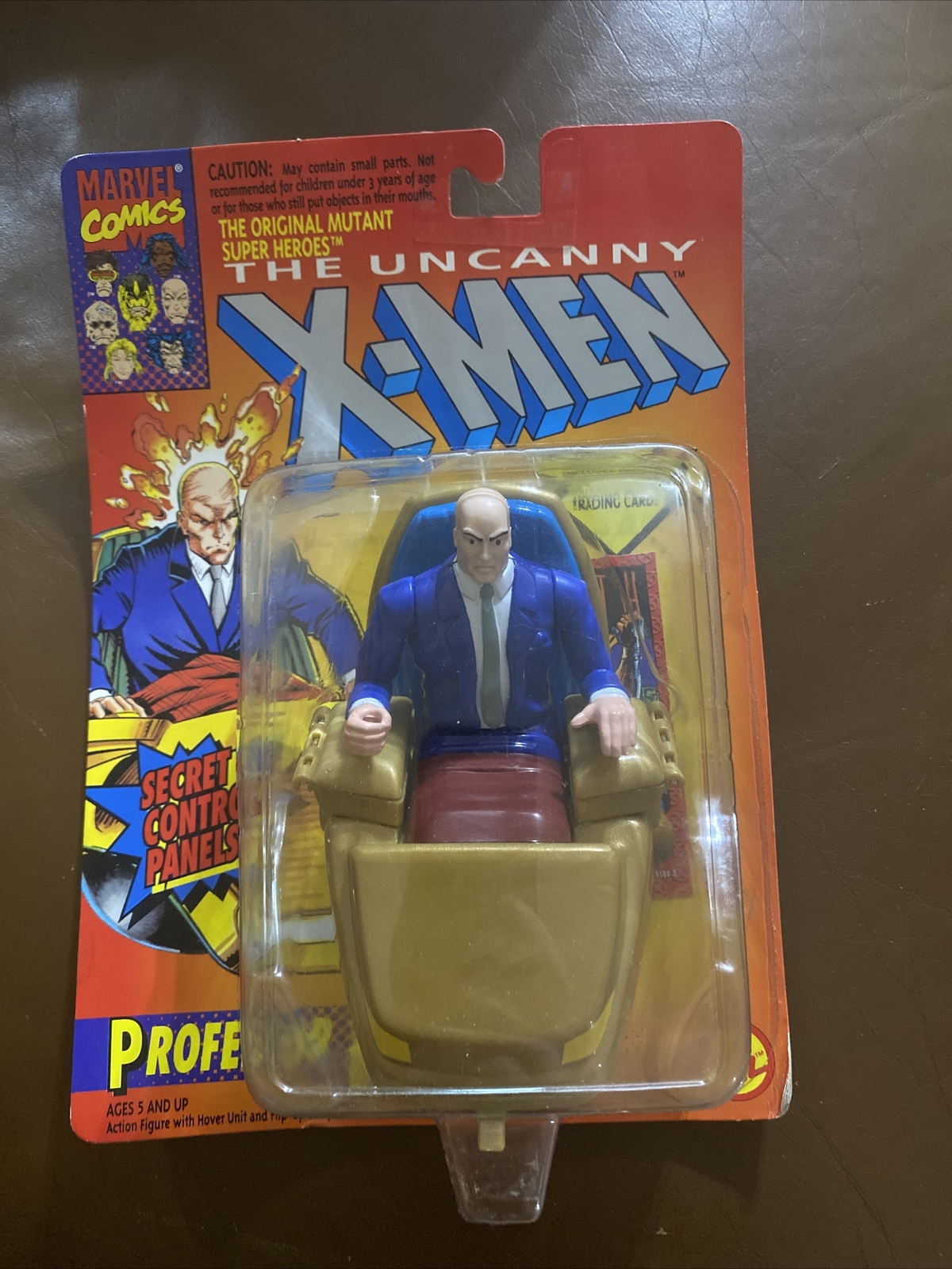 The Uncanny X-Men Professor X 1993 Toy Biz Action Figure w Secret ...
