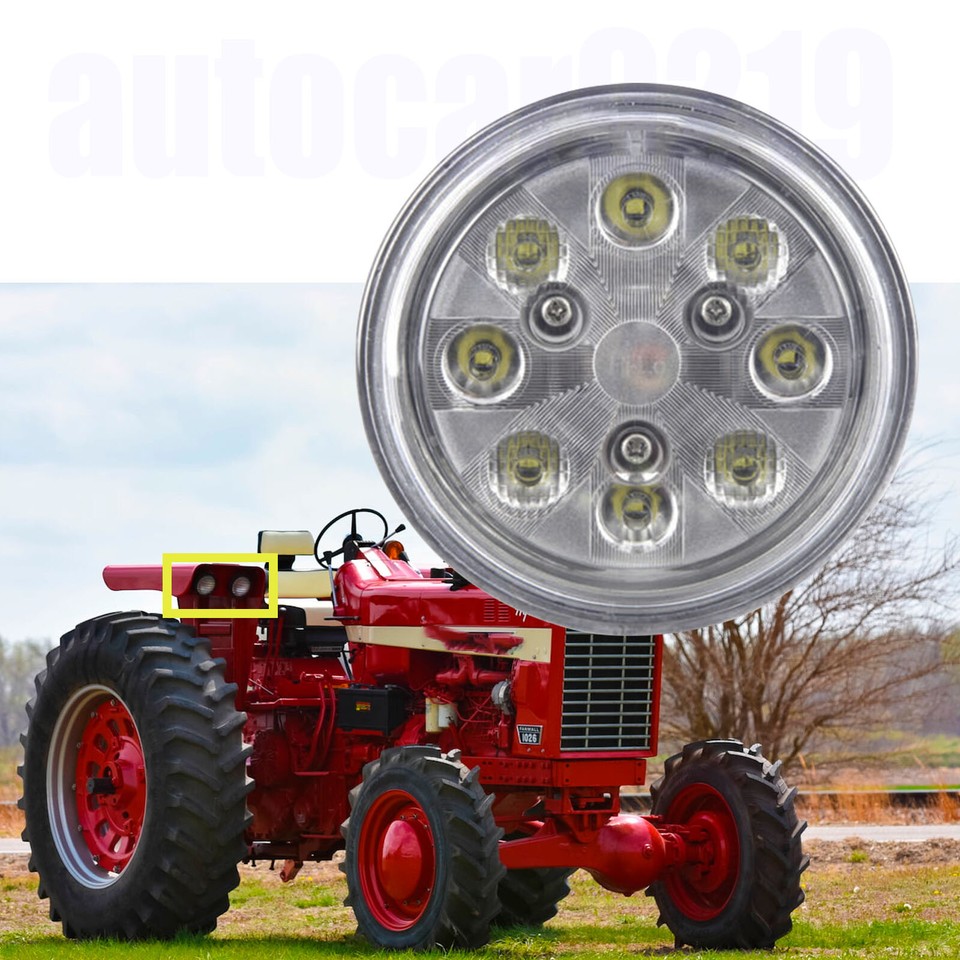 LED PAR36 Aviation Grade Aircraft Landing Light 4-1/2" 115mm DC 12V ...