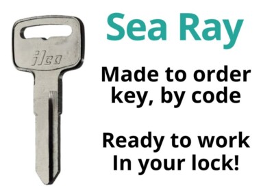Sea Ray Boat Keys Spare Replacement Key Cut by Code 3201-3250 | eBay