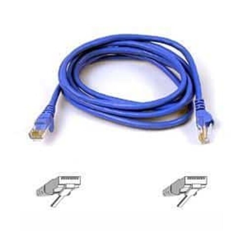 Belkin CAT6 Snagless Patch Cable 1m Blue (A3L980B01M-BLUS) 722868404720 ...