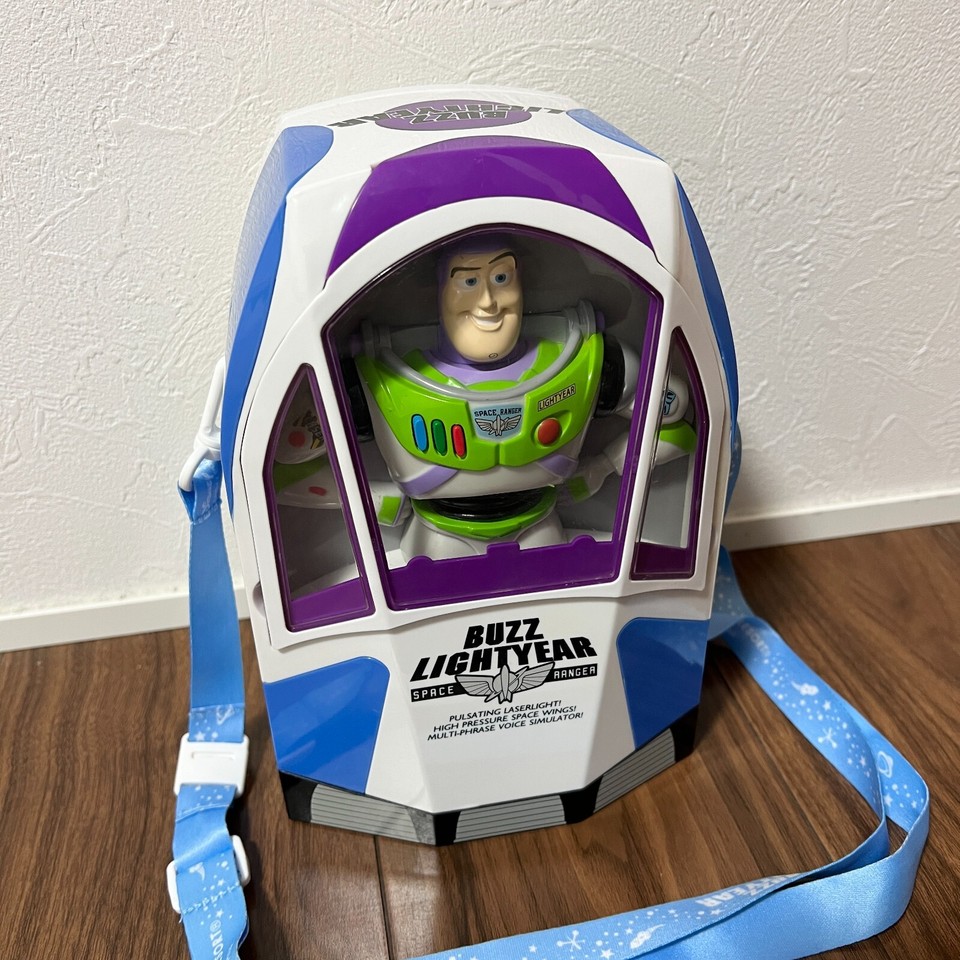 Buzz Lightyear Spacecraft Popcorn Bucket Tokyo Disney Sea limited Toy ...