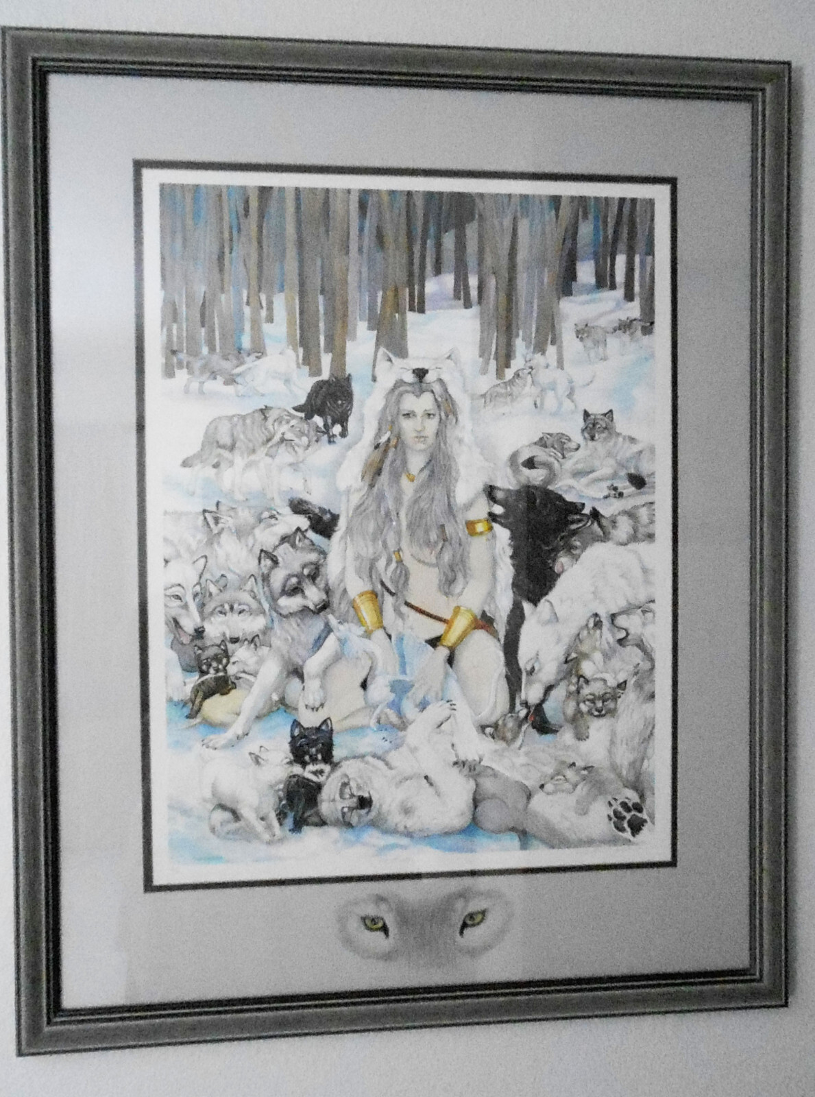 Fantasy Art P. D. Breeding Black AP "The Gather" Signed Artist Proof ...