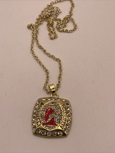 USA Alabama Crimson Tide Football Team Pendant Necklace League Fan ...