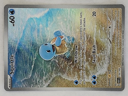 Pokemon 151 Squirtle 170/165 MEWen | eBay