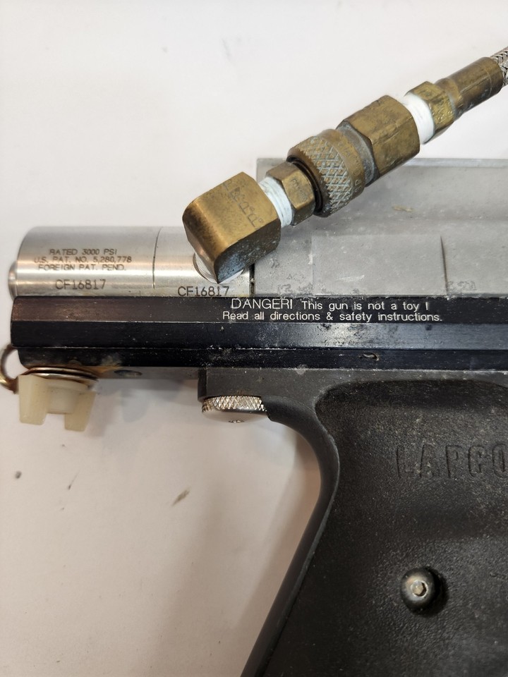 68 AutoMag Paintball Gun - Vintage OG Marker with Silencer Barrel. | eBay