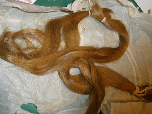 Human Hair 3 Pony Tails -see photos for measurements (T112) | eBay