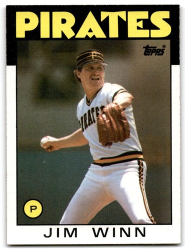 1986 Topps Jim Winn Pittsburgh Pirates #489 | eBay