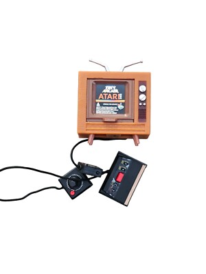 World’s Smallest Atari 2600 Tiny Arcade 10-Game Playable Mini Console W ...