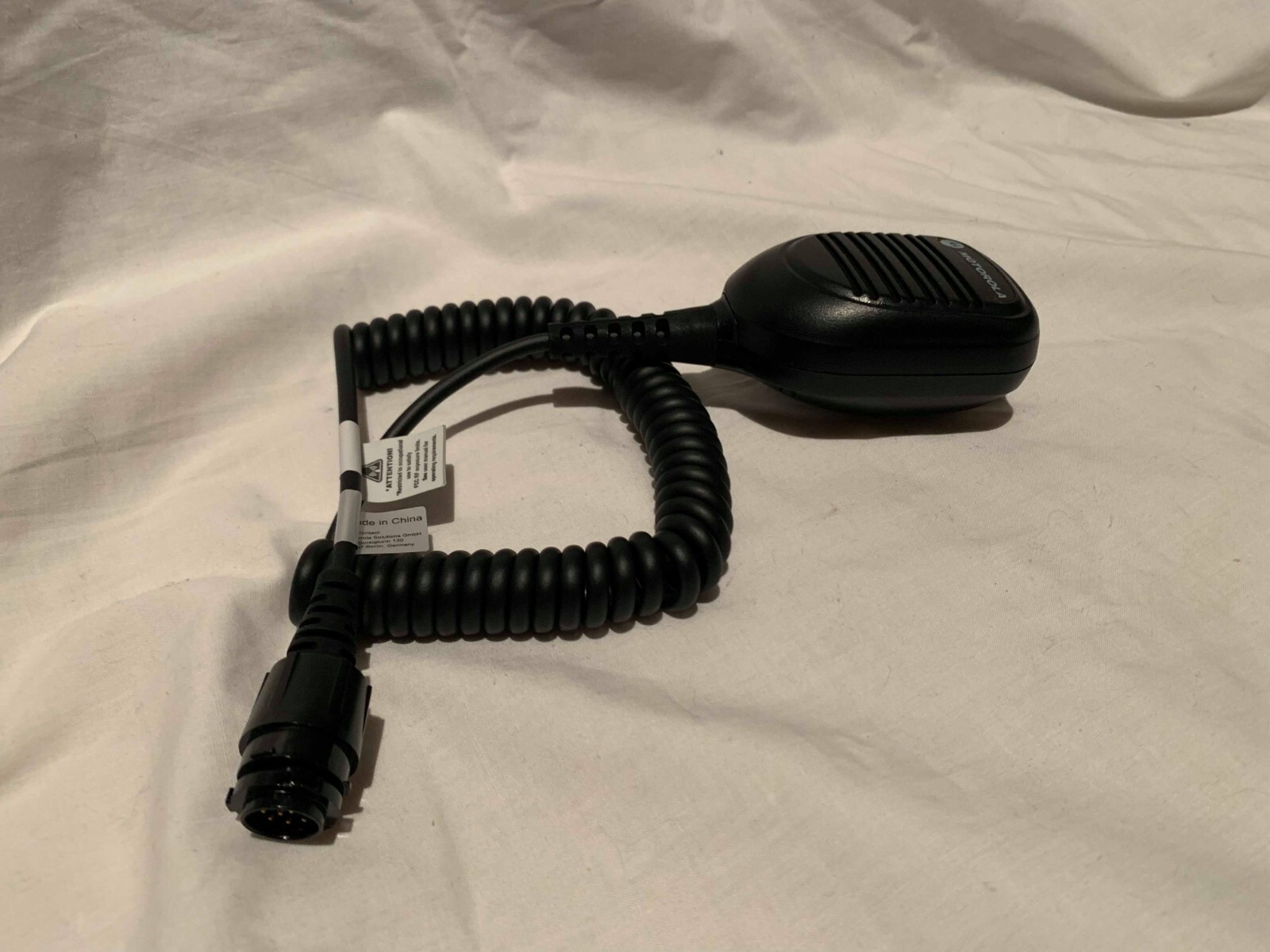 RMN5052 Motorola DM XTL APX Lightweight Mobile MotoTRBO Microphone ...