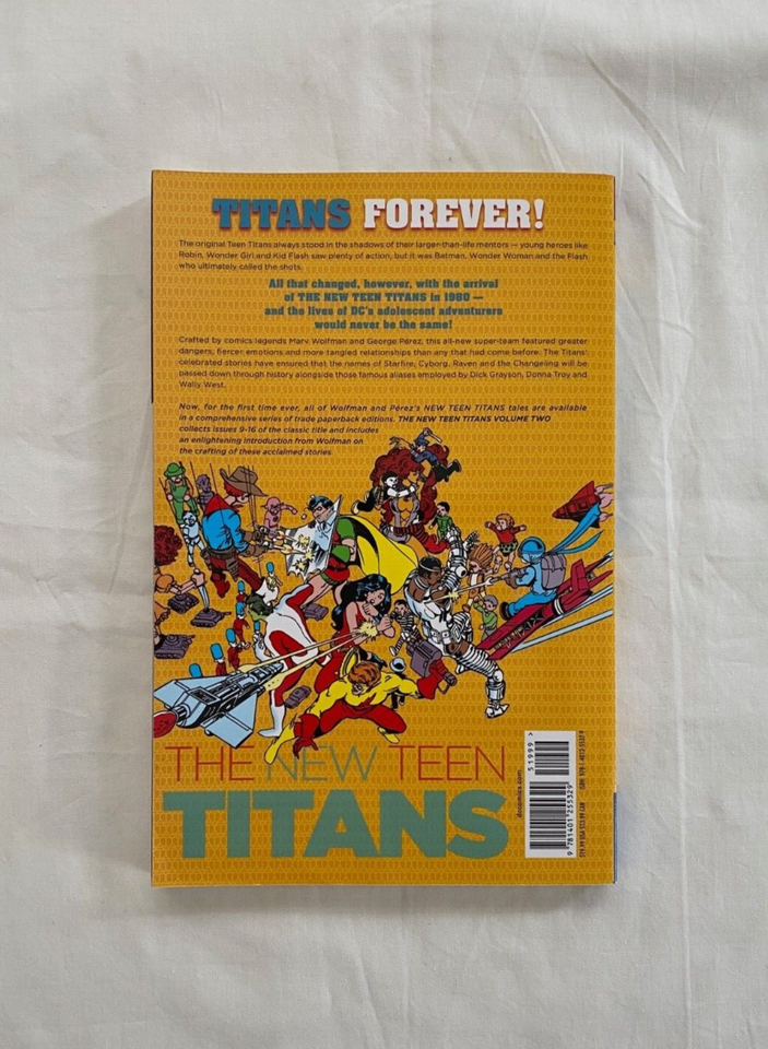 The New Teen Titans Vol 2 Two (Issues 9-16) SC TPB Graphic Novel 2015 ...