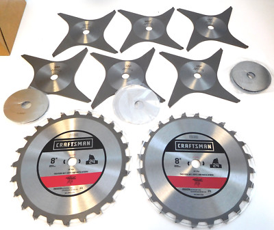 Craftsman 37666 8" Stacked Dado Saw Set 24 Tooth 6 Chippers & Shims | eBay