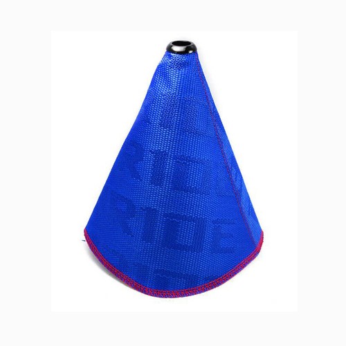 JDM Bride Racing Hyper Fabric MT/AT Gear Shift Lever Boot Cover Blue ...