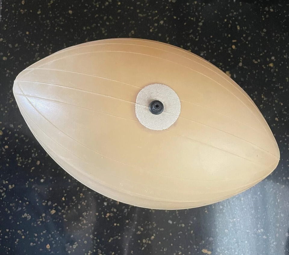 NEW IMPROVED 3.5 oz. LATEX FOOTBALL BLADDER, FITS FULL-SIZE FOOTBALLS ...