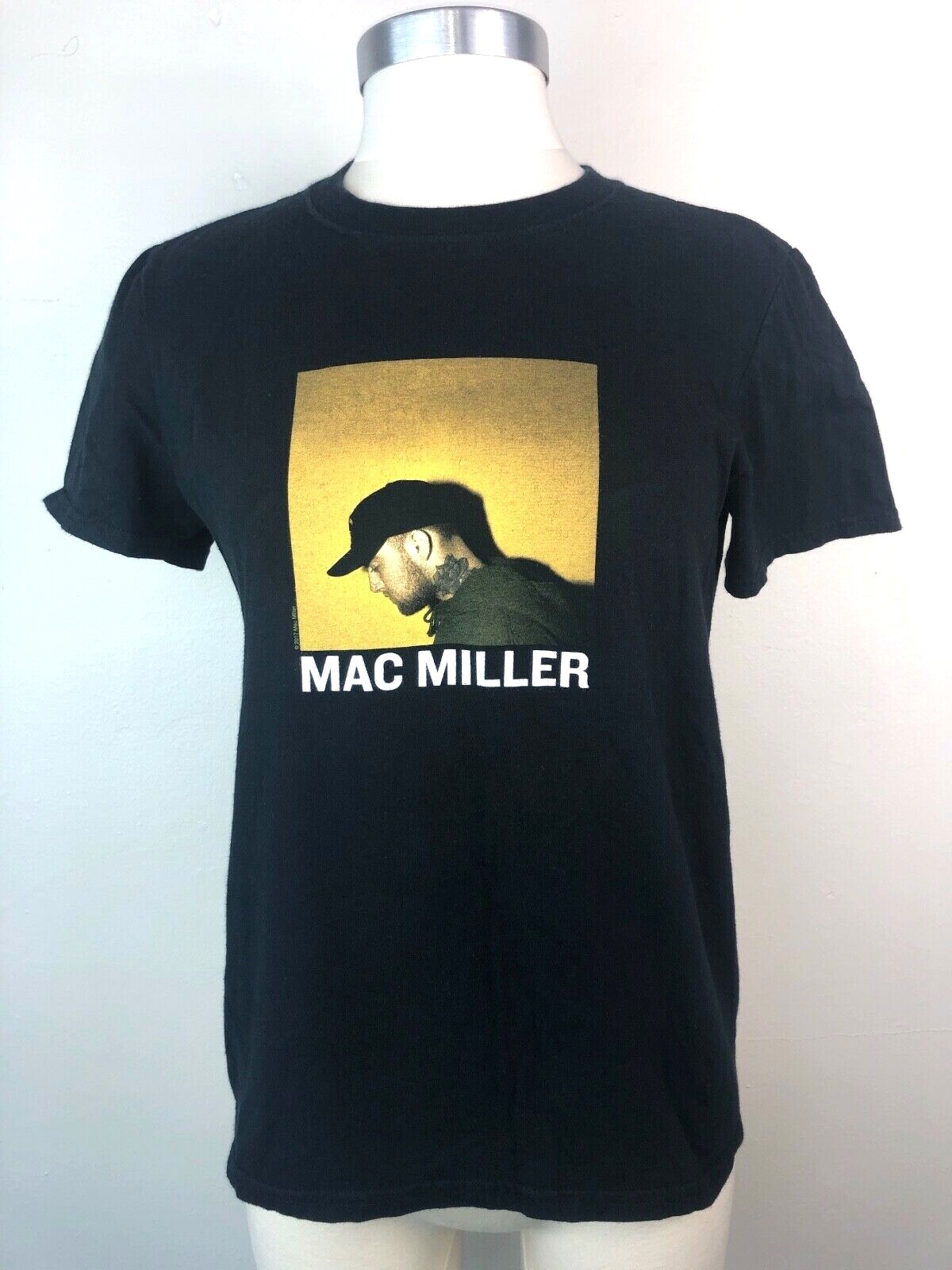 MAC MILLER Hip Hop GRAPHIC Artist T-SHIRT Sz S - Gem