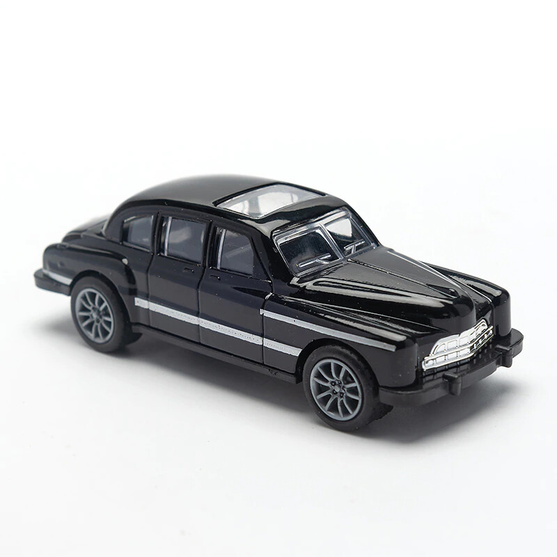 Alloy Vintage Car Model Diecast Car Classic Black Car Model Gift ...