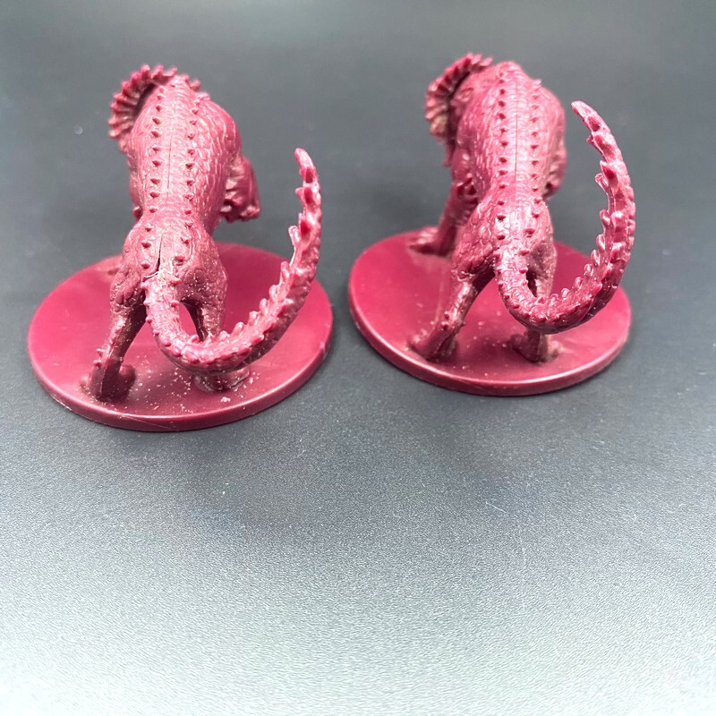 2PCS Rage Drake Miniatures Dungeons and Dragons Wrath Of Ashardalon ...