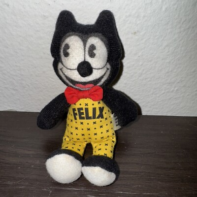 Felix The Cat Vintage Wendy's Mini Plush Stuffed Toy 5" Collectable Red ...